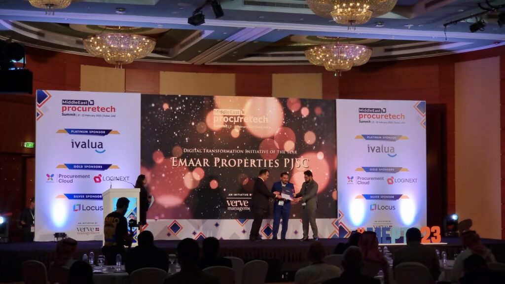 Simfoni Client Emaar Properties Wins 2023 ‘Digital Transformation of the Year’ Award at Middle ...