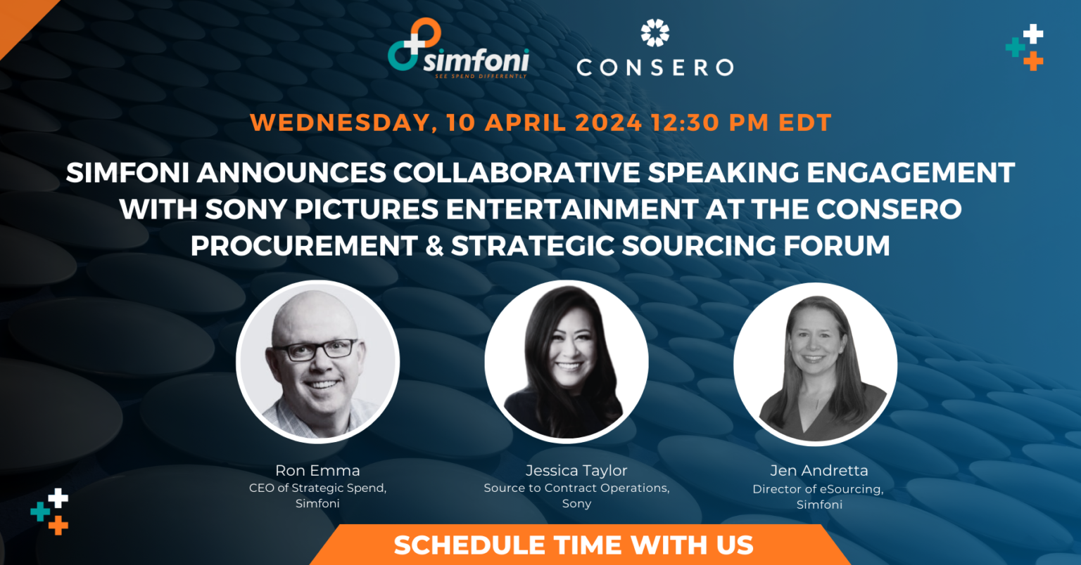 Unlocking the Future of Procurement: Simfoni & Sony Pictures Event